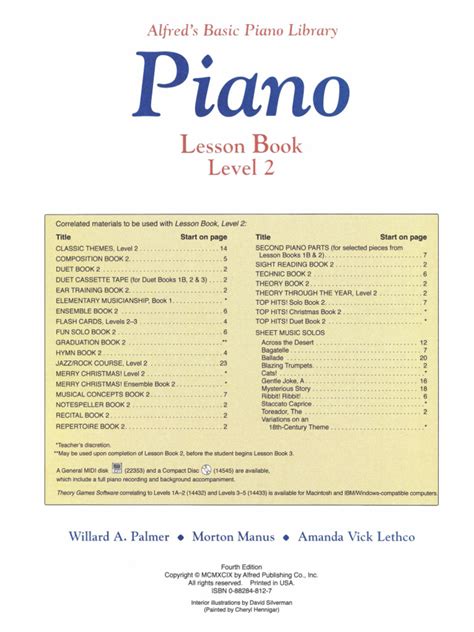 Alfreds Basic Piano Library Pdf Musical Forms Entertainment