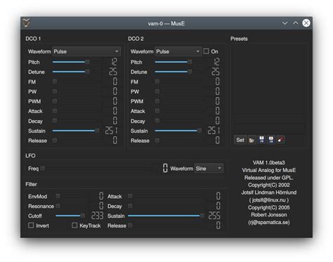 Muse Sequencer Documentation