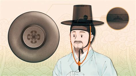 조선시대 왕과 왕세자가 편복에 쓰던 갓 마미두면