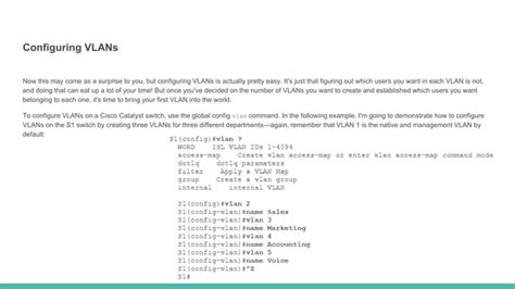 Vlans And Inter Vlan Routing Pptx Computer Networking Computing