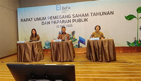 Perkuat Modal Kerja RUPST BEST Setujui Laba 2022 Jadi Laba Ditahan