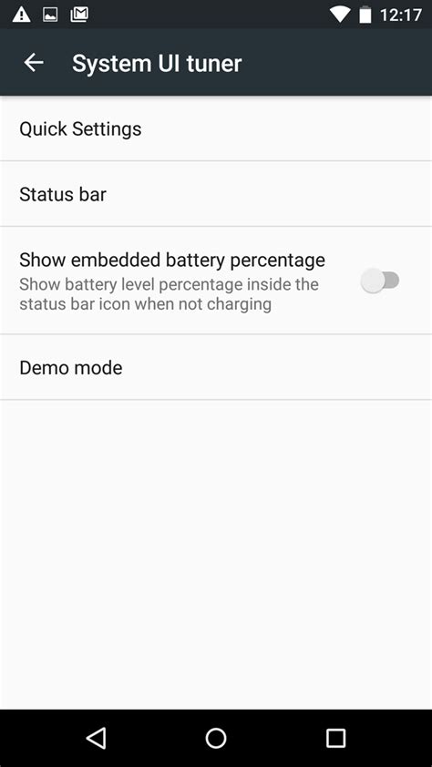 Android M Feature Spotlight Demo Mode Hides Notifications Sets Battery To 100 And Clock To 5