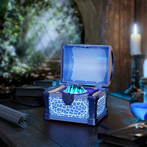 Magical Treasure Chest Night Light With Northern Lights Projector