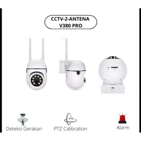 Jual Cctv Wifi Ptz 2 Antena Hd 1080p 8mp V380 Pro Kamera Cctv Ptz 2