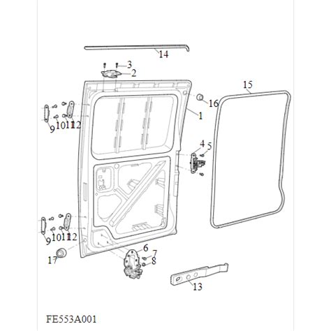 Maxus Deliver 3 2020 2024 Side Sliding Door Rygor E Parts
