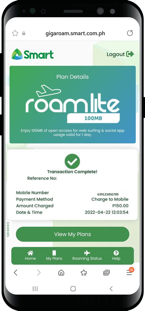 Roaming Activate