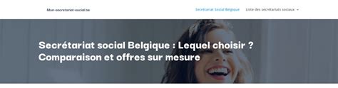 Mon Secretariat Social Be Adresse Et Avis Sur Le Bottin