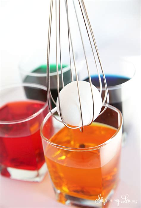 Dying Easter Eggs Vinegar