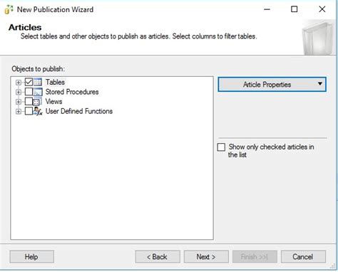cấu hình ms sql replication transactions replication modunsoftmodunsoft