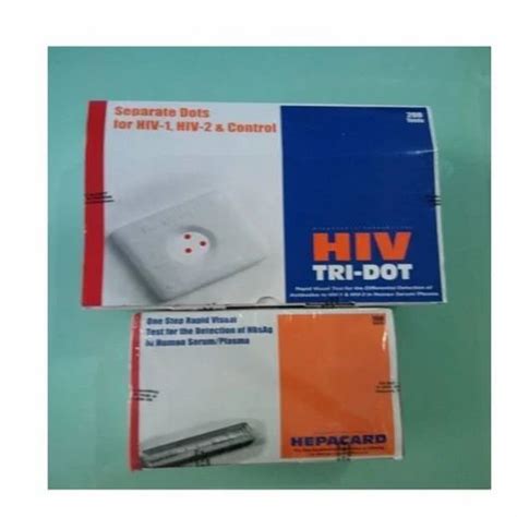 Hiv Tri Dot Test Kit Number Of Reactions Preps Kit 100 Kits At Rs 58 In Varanasi