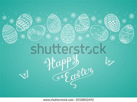 Ester Egg Hand Drawn Over Royalty Free Licensable Stock Vectors Vector Art Shutterstock