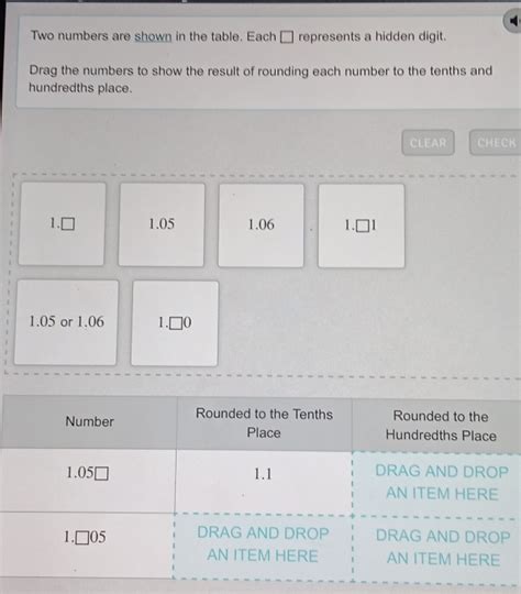 solved two numbers are shown in the table each represents a hidden