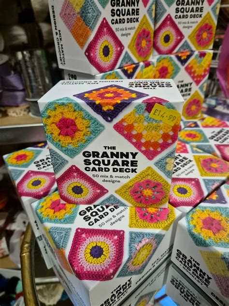 Granny Sqaure Card Deck The Wool Shop Llandudno