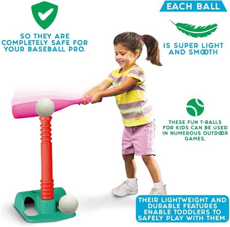 12 Pcs Jumbo Plastic T Balls With Mesh Ball Bag 35 Inch Hard Shell