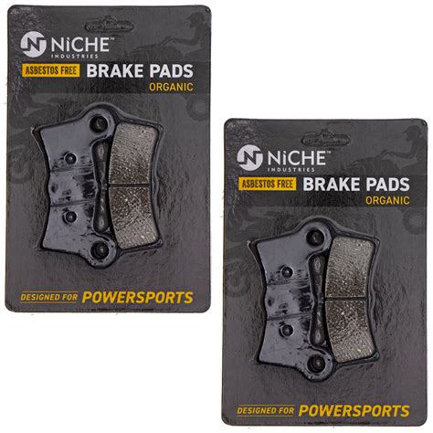 Organic Brake Pad Set Harley Davidson Niche Parts
