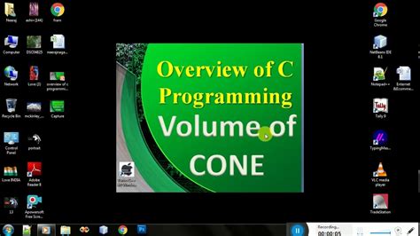 C Programme Volume Of Cone Cprogramming Neerajnagar777 Cprogramme