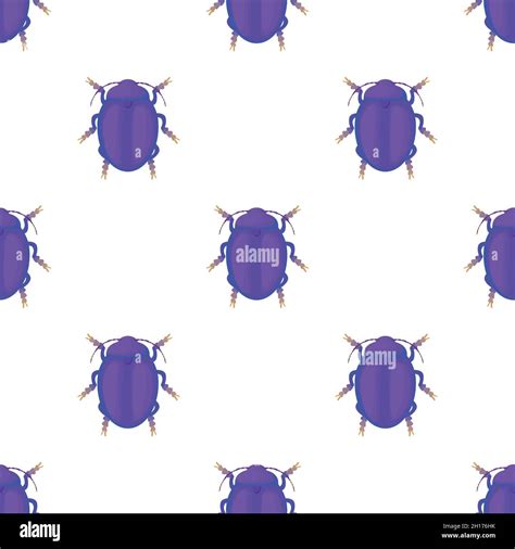 Bug Pattern Seamless Background Texture Repeat Wallpaper Geometric Vector Stock Vector Image