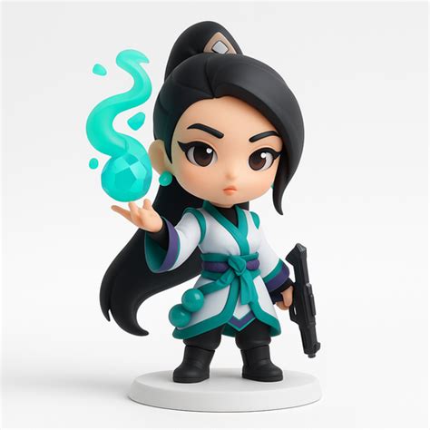 🤓 Sage Chibi Valorant・ Stl File For 3d Printing・cults