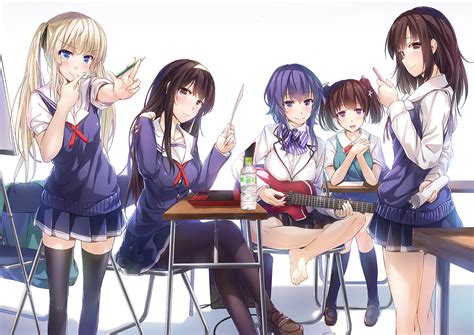 Katou Megumi Kasumigaoka Utaha Sawamura Spencer Eriri Hyoudou