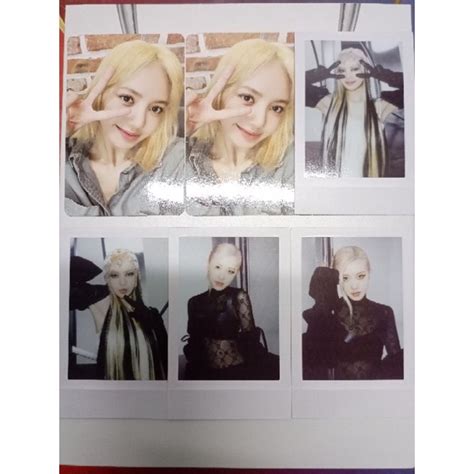 YG SELECT POB BLACKPINK BORN PINK UNSEALED ALBUM JISOO LISA ROSE JENNIE OFFICIAL PHOTOCARD