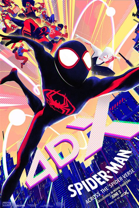 Spider Man Across The Spider Verse Posters Halcyon Realms Art Book