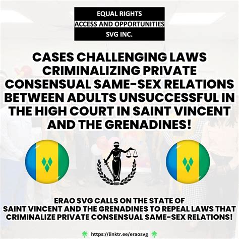 Cases Challenging Laws Criminalizing Private Consensual Same Sex Relations Jeshua Bardoo He