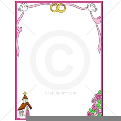 Wedding Program Border Graphics