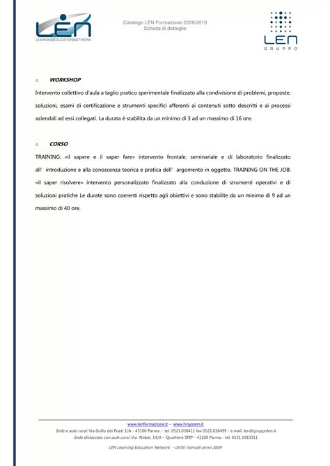 Windows Compute Cluster Server 2003 Training Scheda Corso Len Pdf
