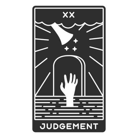 Tarot Card Judgement Cut Out PNG SVG Design For T Shirts