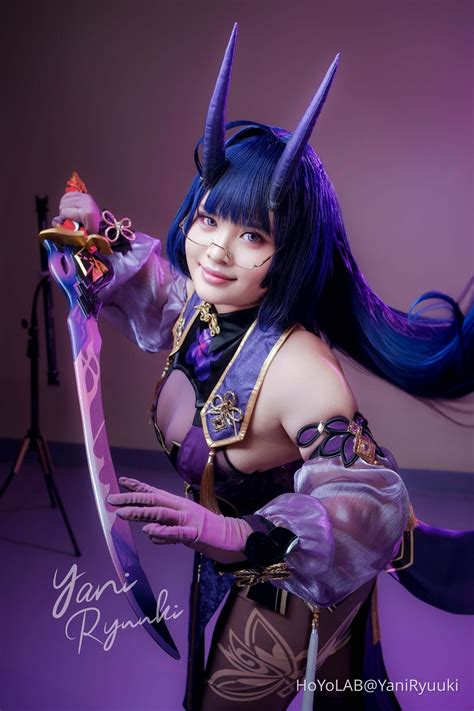 Raiden Mei Herrscher Of Thunder Aqueous Springtide Cosplay Honkai