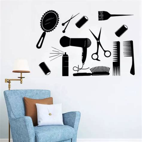 Download Hair Salon Wall Decals Wallpaper