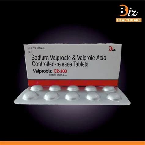 Sodium Valproate 133valproic Acid 58 Tablets At ₹ 140stripe Pharma