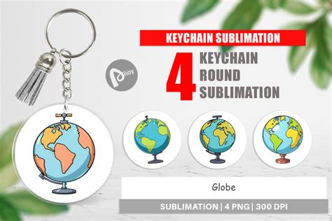 12 Bundle Keychain Sublimation Designs