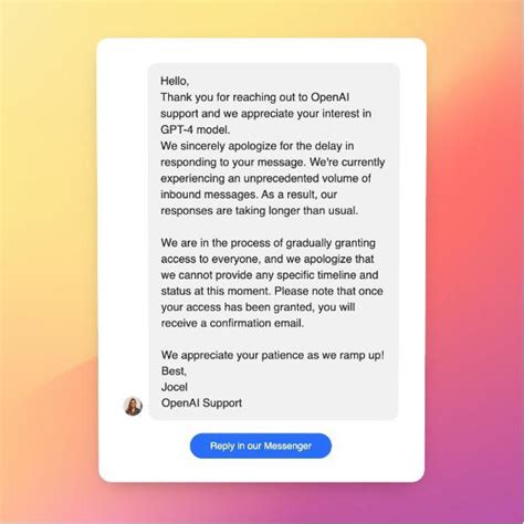 Openai Update Regarding Gpt 4 Api Roll Out Rchatgpt