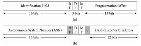 Marking Encoding A Fields In The IP Header B Fields Overloaded For Download Scientific