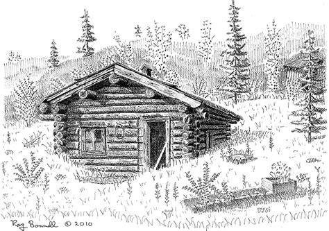 Cabin Sketch At Explore Collection Of Cabin Sketch