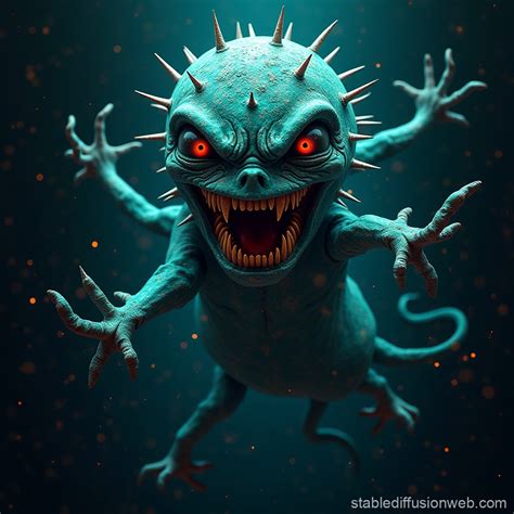 Demonic Ghost Integrates With Virus Embedded Circuit Stable Diffusion Online