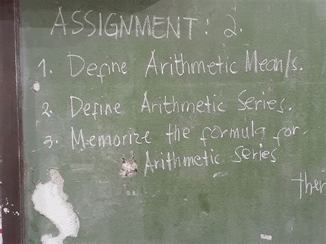 Assignment 2 1 Define Arithmetic Means Studyx