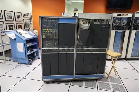 IBM Machines Computer Science Museum Mountain View California Editorial Photo Image Of