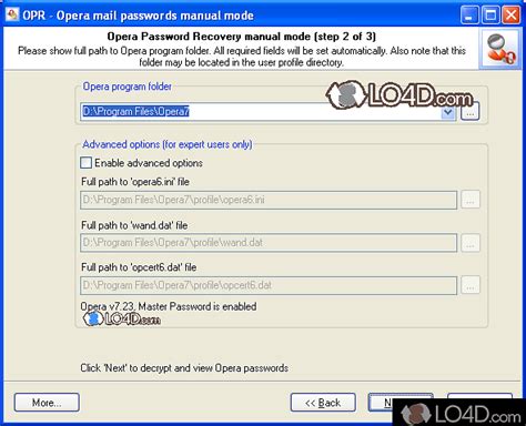 Opera Password Recovery Download