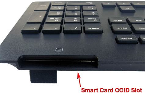Hp Usb Slim Smartcard Ccid Keyboard Us Tpc C001k Ebay