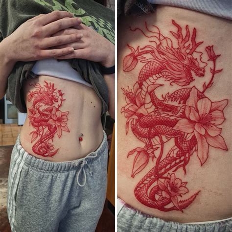 104 Red Tattoo Ideas All You Have To Know About Red Ink Tattoo Design
