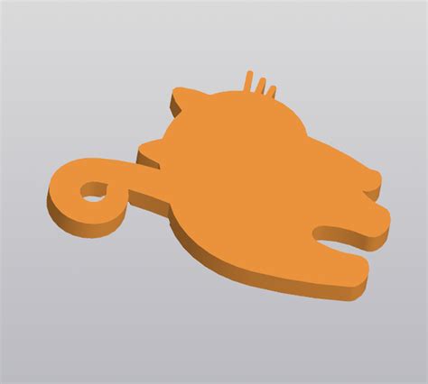 3d File Male Cat Keychain ♂️ ・3d Printer Model To Download・cults