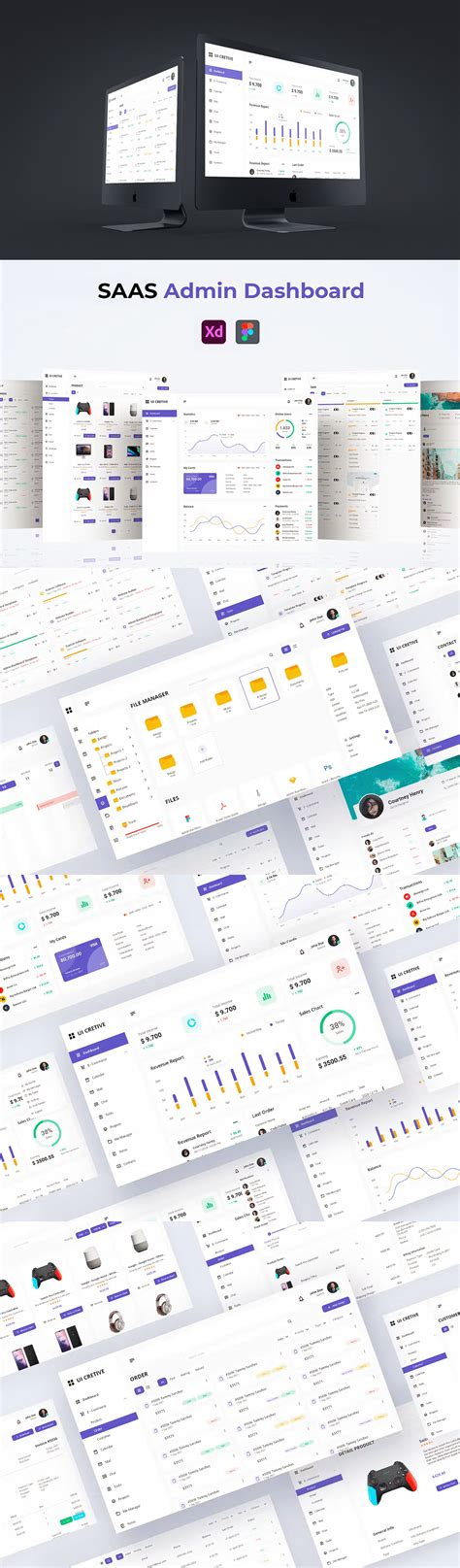 Saas Dashboard Light Theme Design On Behance