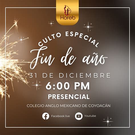 Culto Especial De Fin De Año 31dic2022 Iglesia Bautista Horeb