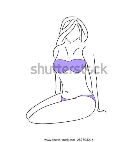 Sexy Woman Vector Stock Vector Royalty Free 287303216 Shutterstock