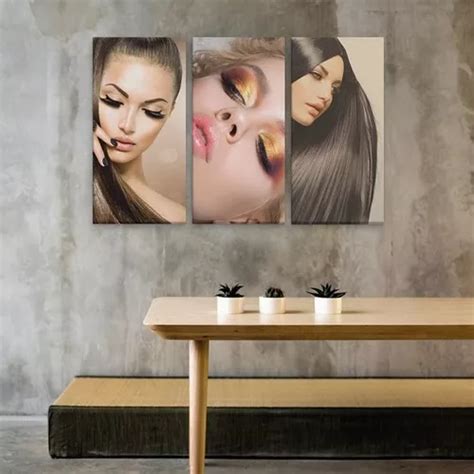 Set de marcos decorativos para salón de belleza 94x60 cm MercadoLibre