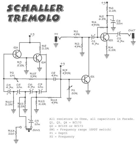 Diy Tremolo Pedal Schematic