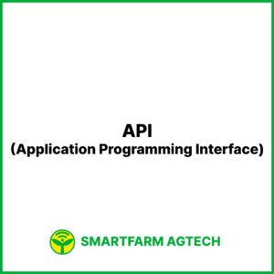 API Application Programming Interface 스마트팜피디아 Smartfarm Pedia