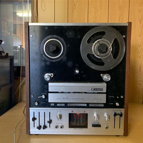 【やや傷や汚れあり】trio Tt 50 Stereo Tape Deck ティアック ステレオ オープンリールデッキ オーディオ ジャンクの